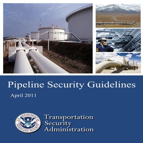 TSA 2011 Pipeline Security Guidelines | PDF