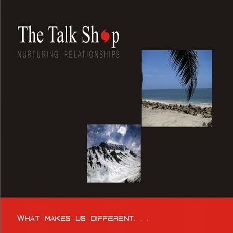Talk Shop Brochure | ODP