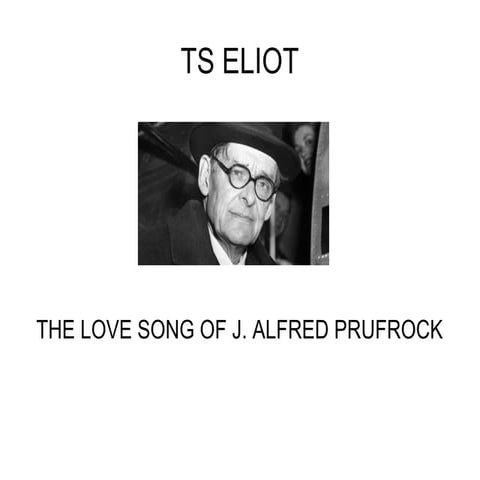 Ts eliot presentation | PPT