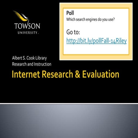 TSEM102 Internet Research | PPT