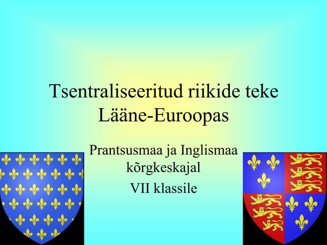 Frangi riik . karl suur , lääne euroopa riikide teke . | PPT