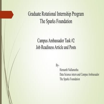 Tsf campus ambassador-task-posts | PPTX