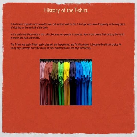 T shirt presentation finished | KEY