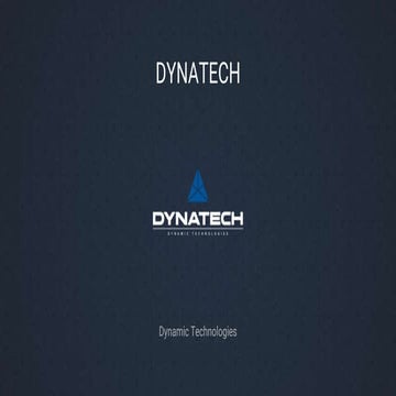 Dynatech presentation for TSI Career Day | PPT