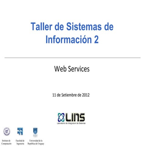 Java Web Services - Introduccion | PPTX