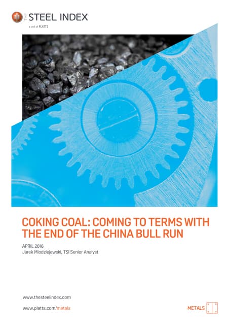 TSI Coking coal factsheet | PDF