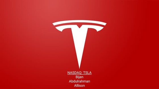 Tesla Company Presentation | PPTX | Automotive Industry | Industries