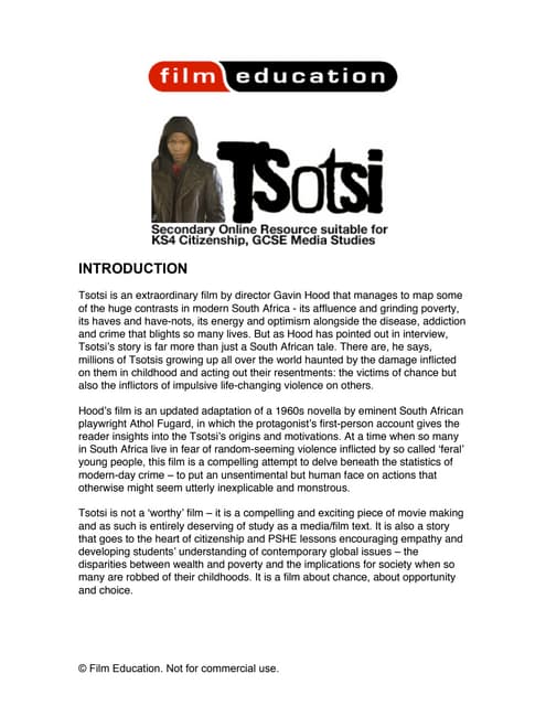 Teaching Tsotsi Notes Pdf Awards Shows Events 1938