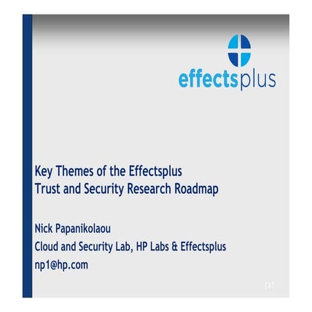 T&s roadmap slides ams | PDF