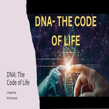 TST 3B assignment2.pptx. DNA: The code of life | PPTX