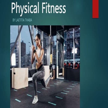Components of Physical Fitness | PPTX