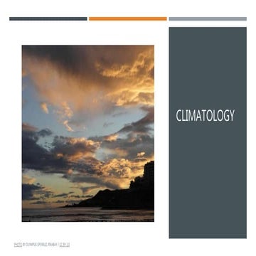 Basic climatology | PPTX | Weather | Science