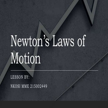 NEWTONS LAWS OF MOTION | PPTX