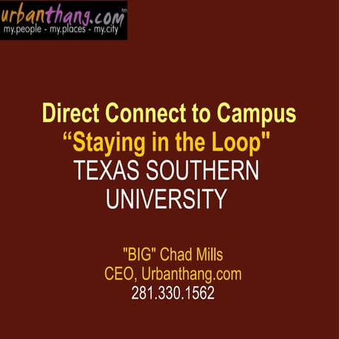 Campus Connect | PPT