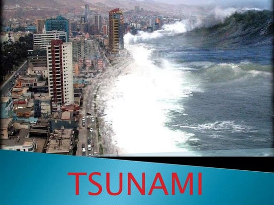 project on Tsunami | PDF