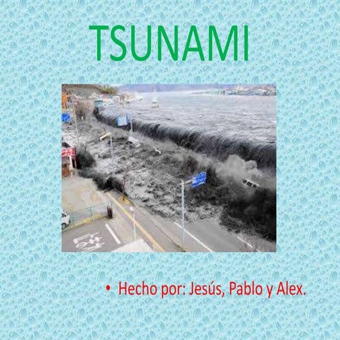 Tsunami | PPT