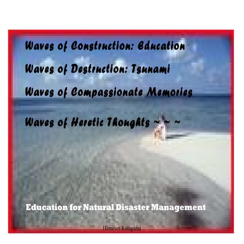 Tsunami education | PPT