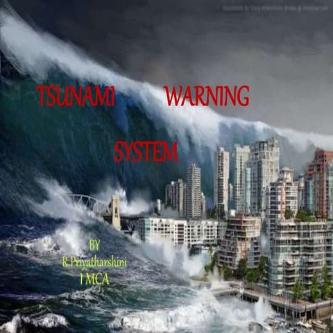 Tsunami warning system | PPTX
