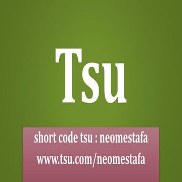 Tsu short code | PDF
