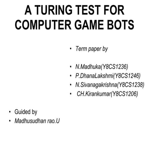 Turing | PPT