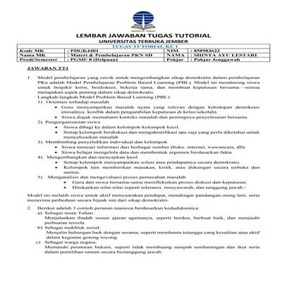 PKN mata kuliah Pemantapan Kemampuan Profesional | PDF