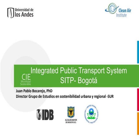 Bogota city | PPTX