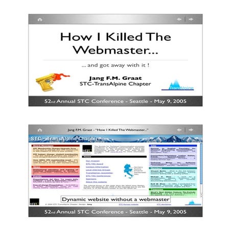 How I killed the webmaster - and got away with it | PDF