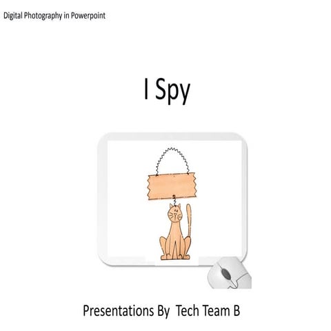 TTB- I Spy | PPT