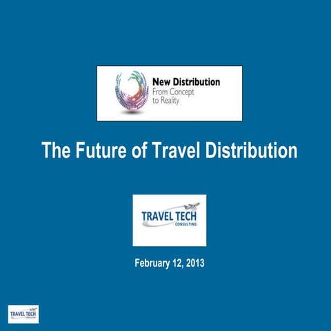 The Future of Travel Distribution | PPT
