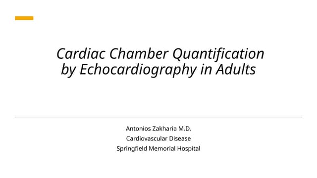 Echo assessment of RV function | PPTX