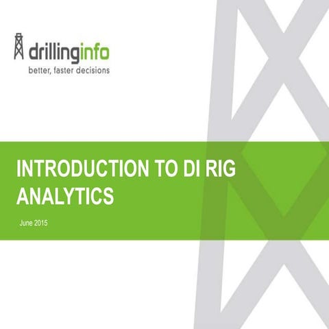 Introduction to DI Rig Analytics | PPTX