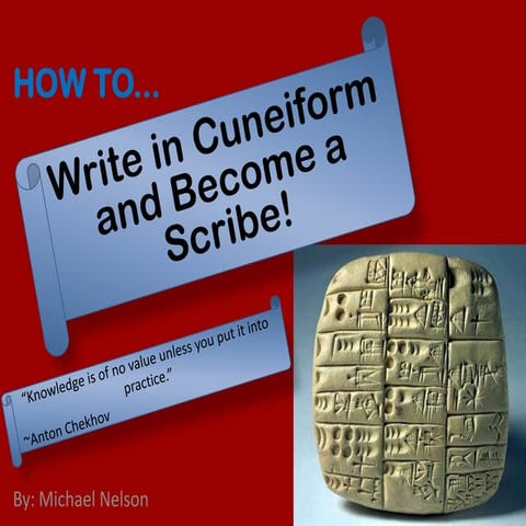 Cuneiform worksheet | DOC