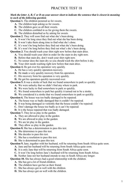 NECO BECE Basic Science Past Questions and Answer for JSS3 | PDF ...