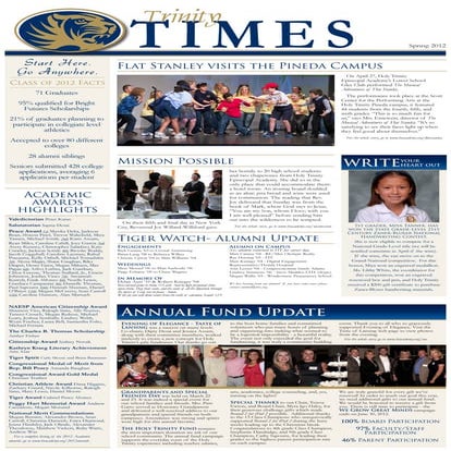 Trinity Times - Summer 2012 | PDF