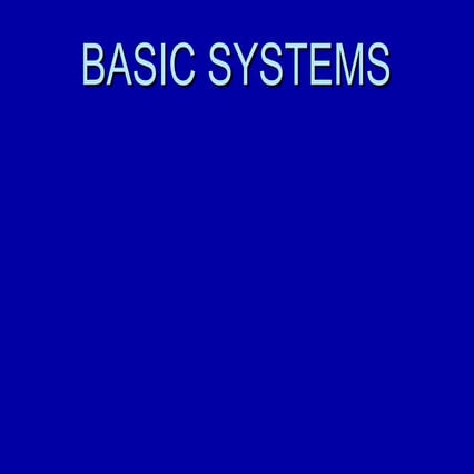 Ttk1 b Basic Systems | PPT