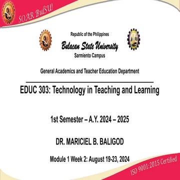 TTL-Module-1-week-2 discovering technology | PPTX