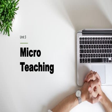 Technology for Teaching and Learning (2) | PPTX