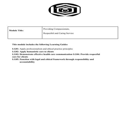 Module Title: Apply Infection Prevention | DOCX | Medical Health