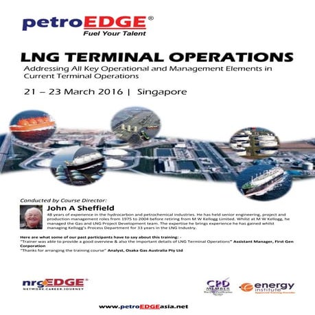 PD185 LNG Terminal Operations | PDF