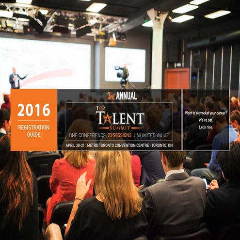 Top Talent Summit - Recruitment Conference Agenda - Toronto | PDF