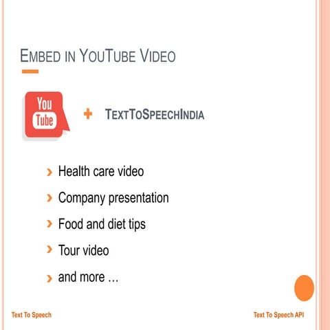 TextToSpeech India | PPTX | Digital Audio | Computer Software and ...