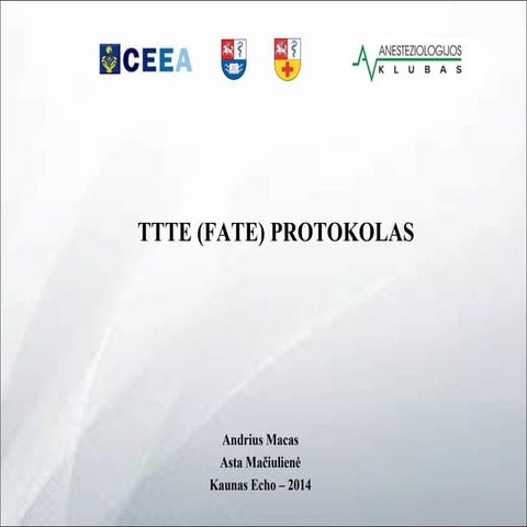 TTTE (FATE) protokolas | PPT