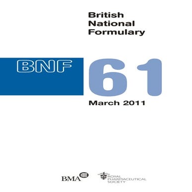 Ttt of diabetes (bnf may 2012) | PDF
