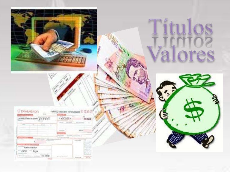 Títulos valores lucia valencia