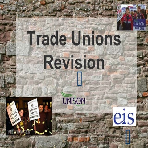 Trade Unions Revision | PPT