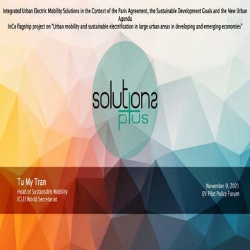 OLEV with smart phone control | PPTX