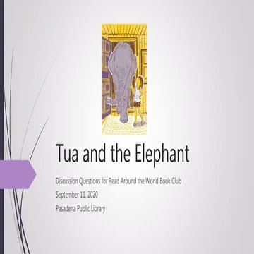Tua and the Elephant discussion questions | PPTX