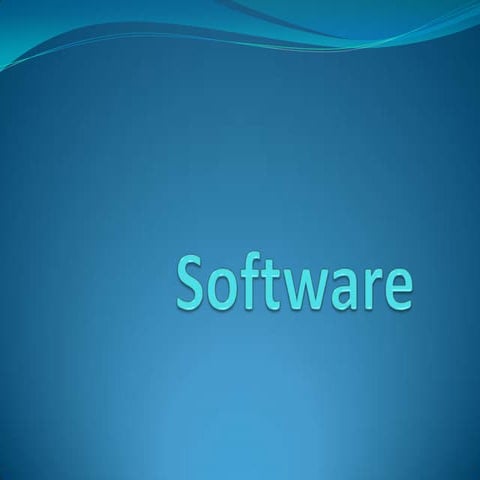 software | PPT