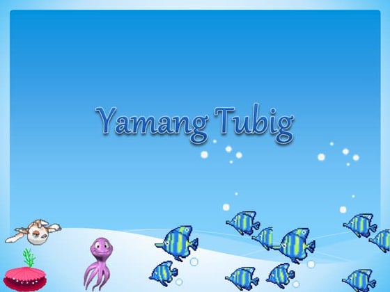 Mga Yamang Tubig | PPTX