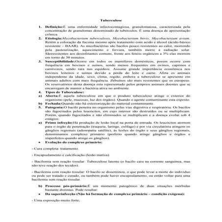 Tuberculose slide | PDF